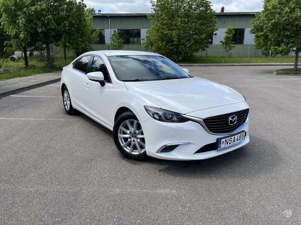 Balts Mazda 6 2016 Utena, ar dzinēja tilpumu 2.00 L un nobraukumu 175 tūkst. km par 11650 €, foto 1 vietnē AUTOMOTO.COM.LV