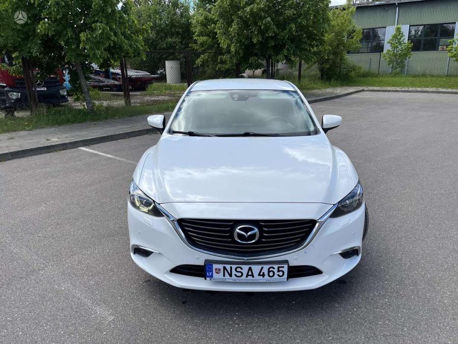 Balts Mazda 6 2016 Utena, ar dzinēja tilpumu 2.00 L un nobraukumu 175 tūkst. km par 11650 €, foto 4 vietnē AUTOMOTO.COM.LV
