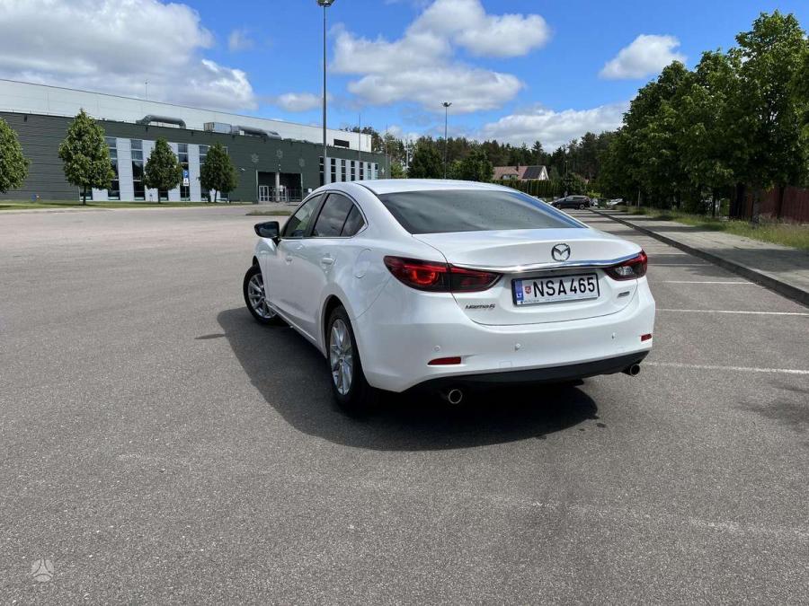 Balts Mazda 6 2016 Utena, ar dzinēja tilpumu 2.00 L un nobraukumu 175 tūkst. km par 11650 €, foto 13 vietnē AUTOMOTO.COM.LV