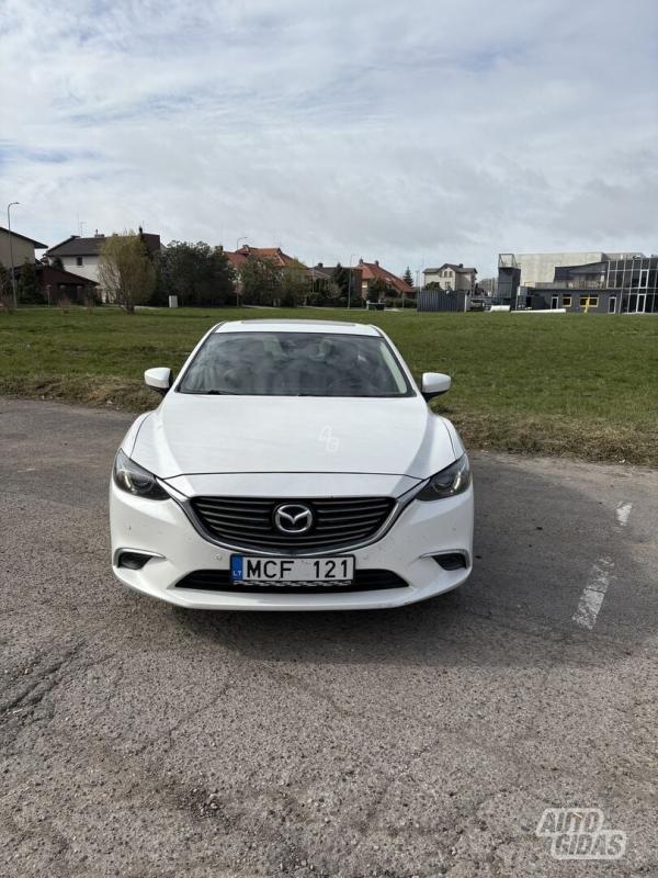 Balts Mazda 6 2017 Klaipėda, ar dzinēja tilpumu 2.50 L un nobraukumu 167 tūkst. km par 8900 €, foto 1 vietnē AUTOMOTO.COM.LV
