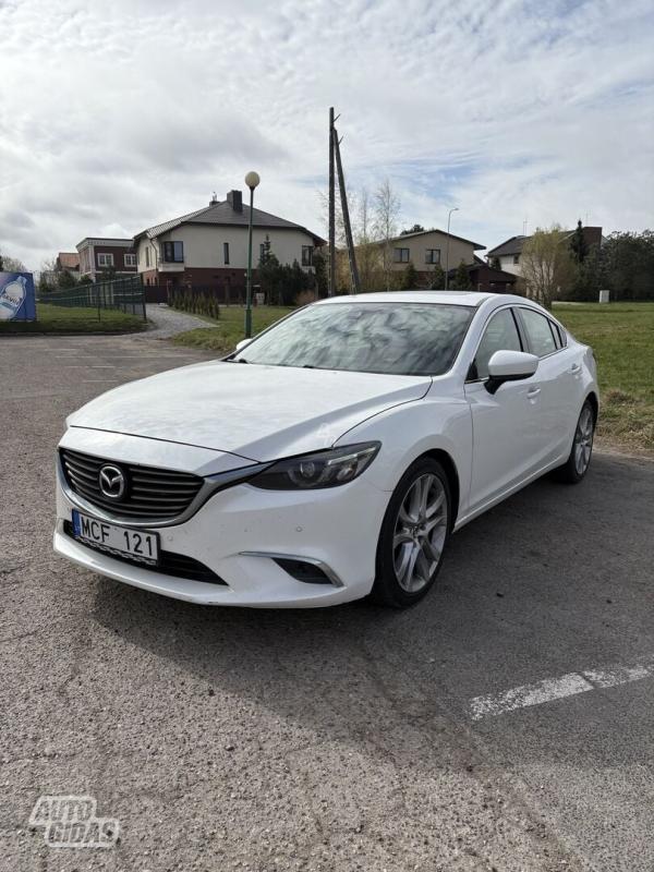 Balts Mazda 6 2017 Klaipėda, ar dzinēja tilpumu 2.50 L un nobraukumu 167 tūkst. km par 8900 €, foto 2 vietnē AUTOMOTO.COM.LV