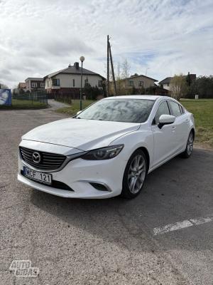 White Mazda 6 2017 in Klaipeda, with an engine capacity of 2.50 L and mileage of 167 thousand km for 8900 €, photo 3 on AUTOMOTO.COM.LV
