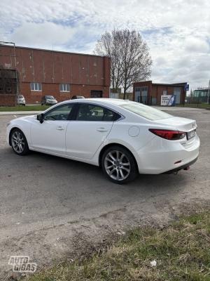 White Mazda 6 2017 in Klaipeda, with an engine capacity of 2.50 L and mileage of 167 thousand km for 8900 €, photo 7 on AUTOMOTO.COM.LV
