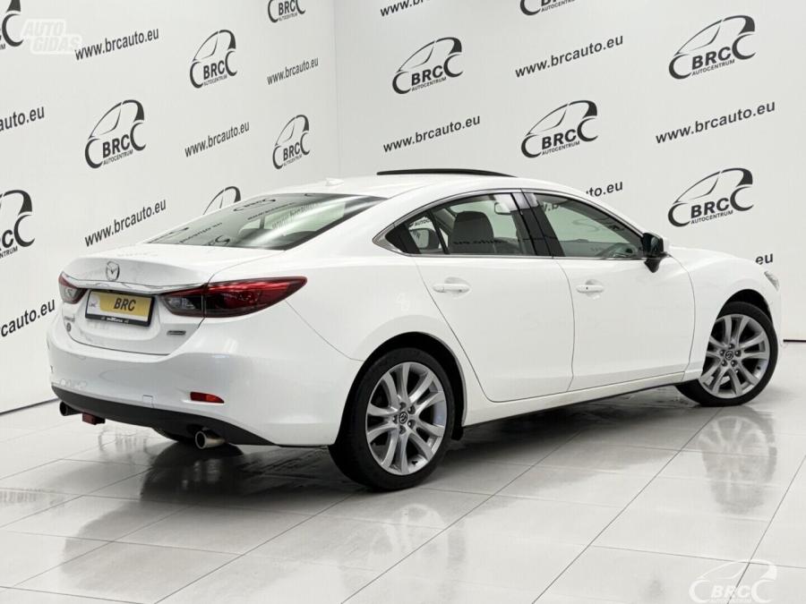 Balts Mazda 6 2017 Avižieniai, ar dzinēja tilpumu 2.50 L un nobraukumu 126 tūkst. km par 9900 €, foto 3 vietnē AUTOMOTO.COM.LV