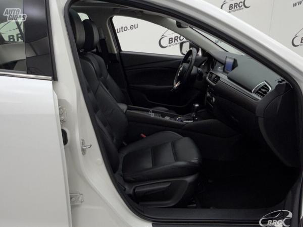 Balts Mazda 6 2017 Avižieniai, ar dzinēja tilpumu 2.50 L un nobraukumu 126 tūkst. km par 9900 €, foto 4 vietnē AUTOMOTO.COM.LV