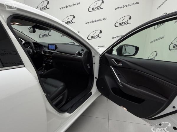Balts Mazda 6 2017 Avižieniai, ar dzinēja tilpumu 2.50 L un nobraukumu 126 tūkst. km par 9900 €, foto 8 vietnē AUTOMOTO.COM.LV