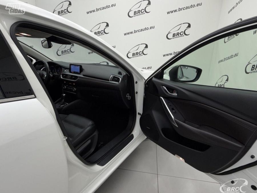 Balts Mazda 6 2017 Avižieniai, ar dzinēja tilpumu 2.50 L un nobraukumu 126 tūkst. km par 9900 €, foto 9 vietnē AUTOMOTO.COM.LV