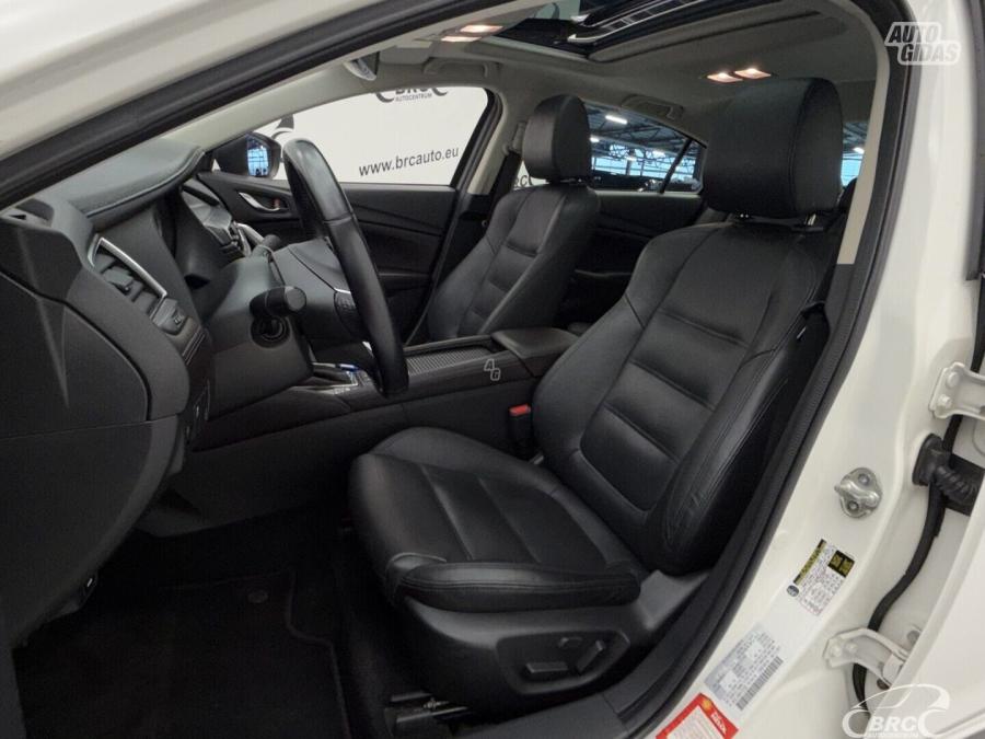 Balts Mazda 6 2017 Avižieniai, ar dzinēja tilpumu 2.50 L un nobraukumu 126 tūkst. km par 9900 €, foto 24 vietnē AUTOMOTO.COM.LV