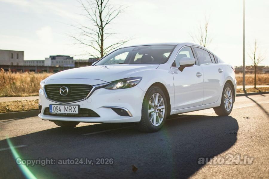 White Mazda 6 2018 in Tartu, with an engine capacity of 2.20 L and mileage of 163 thousand km for 14700 €, photo 4 on AUTOMOTO.COM.LV