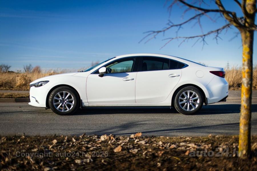 White Mazda 6 2018 in Tartu, with an engine capacity of 2.20 L and mileage of 163 thousand km for 14700 €, photo 5 on AUTOMOTO.COM.LV