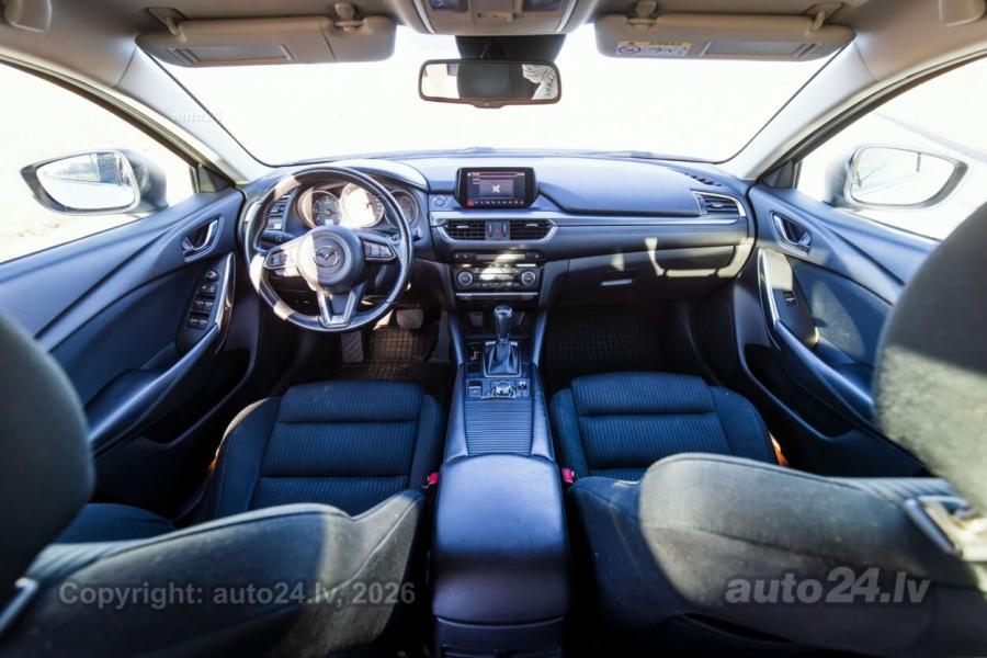 White Mazda 6 2018 in Tartu, with an engine capacity of 2.20 L and mileage of 163 thousand km for 14700 €, photo 10 on AUTOMOTO.COM.LV