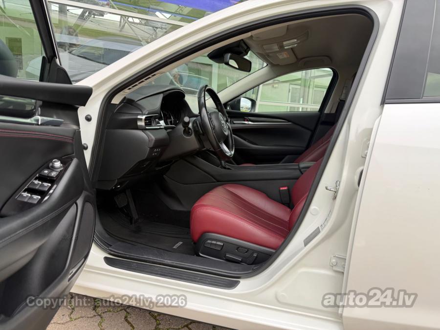 White Mazda 6 2021 in Tartu, with an engine capacity of 2.50 L and mileage of 51 thousand km for 24990 €, photo 8 on AUTOMOTO.COM.LV