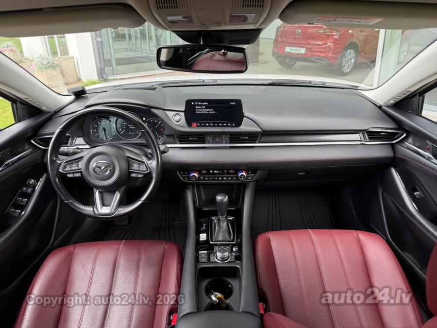 White Mazda 6 2021 in Tartu, with an engine capacity of 2.50 L and mileage of 51 thousand km for 24990 €, photo 13 on AUTOMOTO.COM.LV