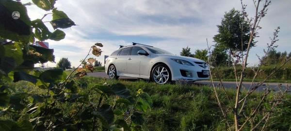 White Mazda 6 2008 in Vilnius, with an engine capacity of 2.00 L and mileage of 260 thousand km for 3850 €, photo 7 on AUTOMOTO.COM.LV
