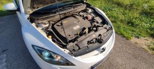 White Mazda 6 2008 in Vilnius, with an engine capacity of 2.00 L and mileage of 260 thousand km for 3850 €, photo 20 on AUTOMOTO.COM.LV