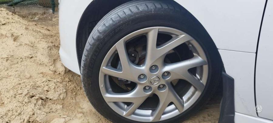 White Mazda 6 2008 in Vilnius, with an engine capacity of 2.00 L and mileage of 260 thousand km for 3850 €, photo 42 on AUTOMOTO.COM.LV