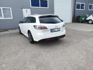 White Mazda 6 2008 in Vilnius, with an engine capacity of 2.00 L and mileage of 260 thousand km for 3850 €, photo 43 on AUTOMOTO.COM.LV