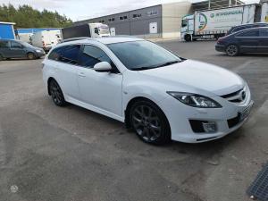 White Mazda 6 2008 in Vilnius, with an engine capacity of 2.00 L and mileage of 260 thousand km for 3850 €, photo 46 on AUTOMOTO.COM.LV
