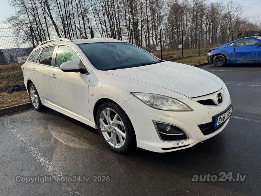 White Mazda 6 2011 in Tallinn, with an engine capacity of 2.20 L and mileage of 270 thousand km for 3900 €, photo 1 on AUTOMOTO.COM.LV
