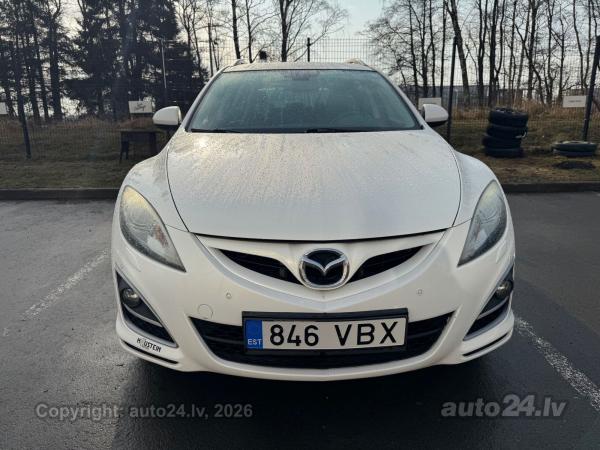 White Mazda 6 2011 in Tallinn, with an engine capacity of 2.20 L and mileage of 270 thousand km for 3900 €, photo 7 on AUTOMOTO.COM.LV