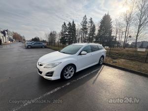 White Mazda 6 2011 in Tallinn, with an engine capacity of 2.20 L and mileage of 270 thousand km for 3900 €, photo 9 on AUTOMOTO.COM.LV