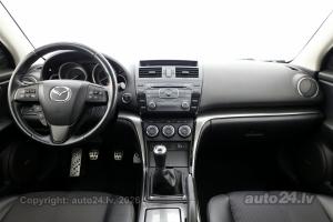 White Mazda 6 2011 in Tallinn, with an engine capacity of 2.20 L and mileage of 257 thousand km for 1899 €, photo 6 on AUTOMOTO.COM.LV