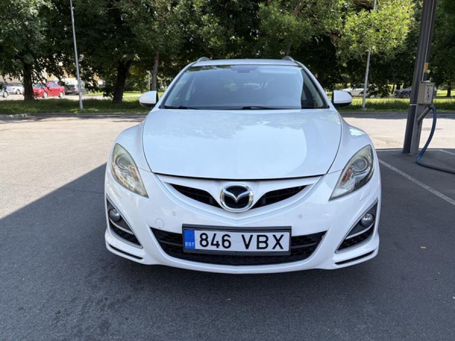 Balts Mazda 6 2011 Tallina, ar dzinēja tilpumu 2.00 L un nobraukumu 255 tūkst. km par 3500 €, foto 4 vietnē AUTOMOTO.COM.LV