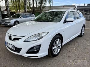 Balts Mazda 6 2012 Rīga, ar dzinēja tilpumu 2.20 L un nobraukumu 0 tūkst. km par 4550 €, foto  vietnē AUTOMOTO.COM.LV