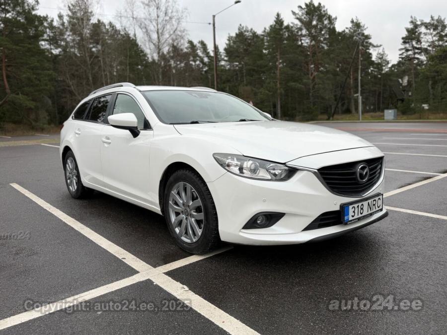 White Mazda 6 2013 in Paldiski, with an engine capacity of 2.20 L and mileage of 199 thousand km for 8700 €, photo 2 on AUTOMOTO.COM.LV