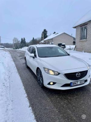 Balts Mazda 6 2013 Molėtai, ar dzinēja tilpumu 2.00 L un nobraukumu 276 tūkst. km par 6200 €, foto 2 vietnē AUTOMOTO.COM.LV