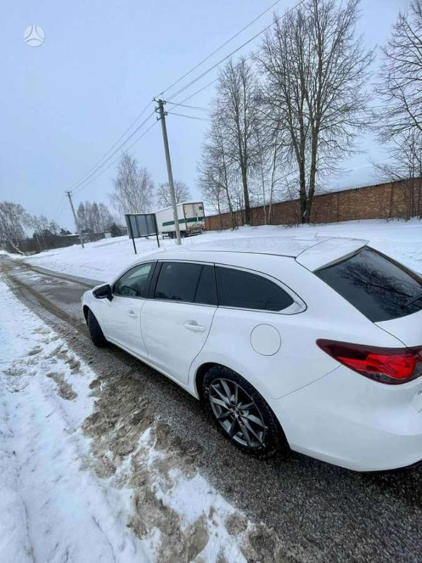 White Mazda 6 2013 in Moletai, with an engine capacity of 2.00 L and mileage of 276 thousand km for 6200 €, photo 9 on AUTOMOTO.COM.LV