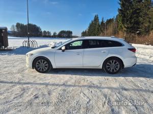 White Mazda 6 2013 in Tallinn, with an engine capacity of 2.00 L and mileage of 276 thousand km for 8300 €, photo 6 on AUTOMOTO.COM.LV