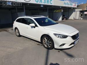 White Mazda 6 2013 in Riga, with an engine capacity of 2.20 L and mileage of 307 thousand km for 3900 €, photo  on AUTOMOTO.COM.LV