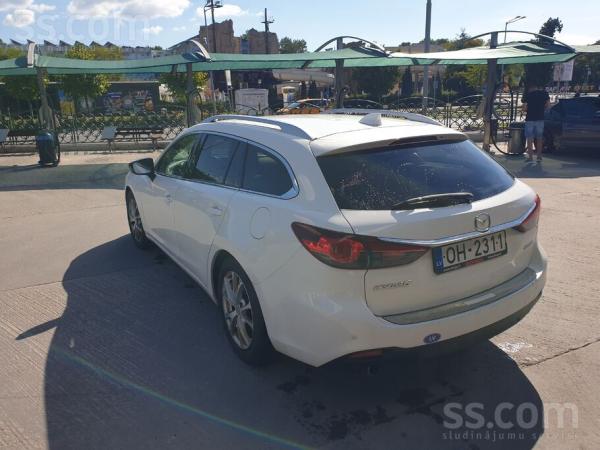 Balts Mazda 6 2013 Rīga, ar dzinēja tilpumu 2.20 L un nobraukumu 307 tūkst. km par 3900 €, foto 4 vietnē AUTOMOTO.COM.LV