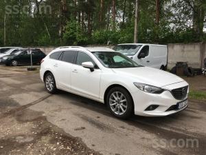 White Mazda 6 2013 in Riga, with an engine capacity of 2.20 L and mileage of 0 thousand km for 6700 €, photo 3 on AUTOMOTO.COM.LV