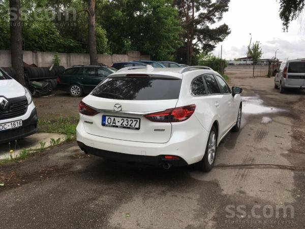 Balts Mazda 6 2013 Rīga, ar dzinēja tilpumu 2.20 L un nobraukumu 0 tūkst. km par 6700 €, foto 4 vietnē AUTOMOTO.COM.LV