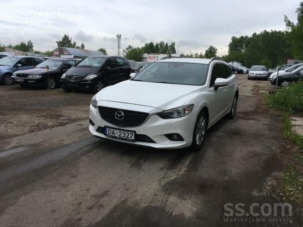 Balts Mazda 6 2013 Rīga, ar dzinēja tilpumu 2.20 L un nobraukumu 0 tūkst. km par 6700 €, foto 6 vietnē AUTOMOTO.COM.LV