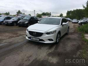 White Mazda 6 2013 in Riga, with an engine capacity of 2.20 L and mileage of 0 thousand km for 6700 €, photo 7 on AUTOMOTO.COM.LV