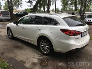White Mazda 6 2013 in Riga, with an engine capacity of 2.20 L and mileage of 0 thousand km for 6700 €, photo 9 on AUTOMOTO.COM.LV