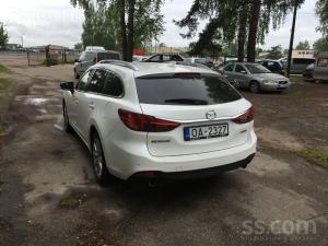 White Mazda 6 2013 in Riga, with an engine capacity of 2.20 L and mileage of 0 thousand km for 6700 €, photo 10 on AUTOMOTO.COM.LV