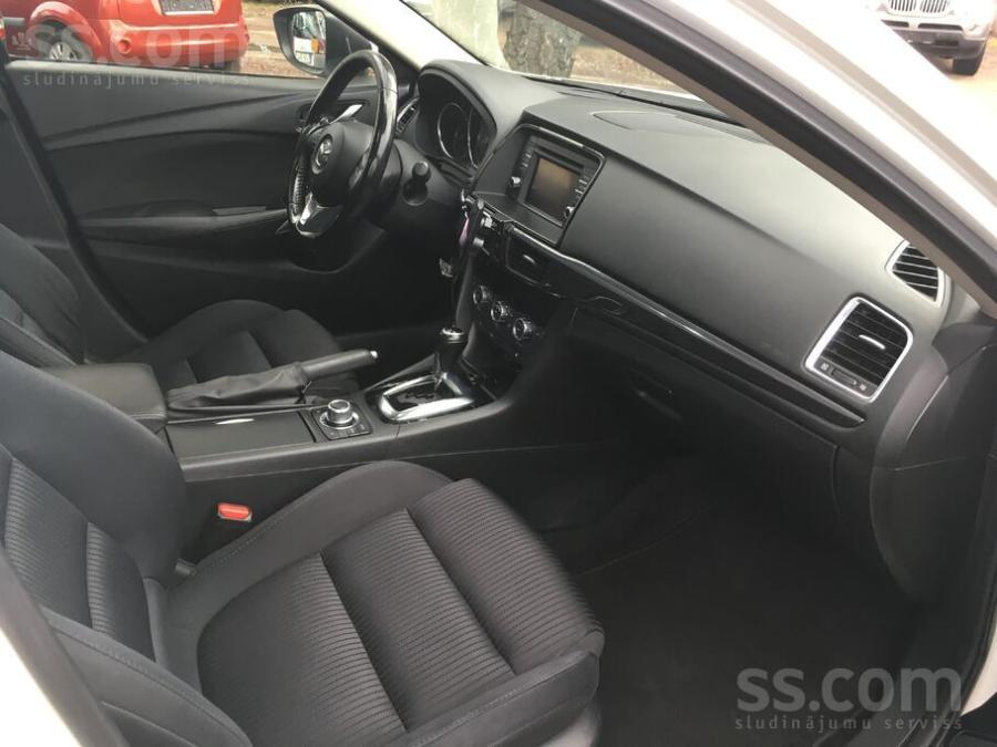 White Mazda 6 2013 in Riga, with an engine capacity of 2.20 L and mileage of 0 thousand km for 6700 €, photo 18 on AUTOMOTO.COM.LV