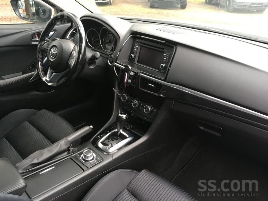 White Mazda 6 2013 in Riga, with an engine capacity of 2.20 L and mileage of 0 thousand km for 6700 €, photo 19 on AUTOMOTO.COM.LV