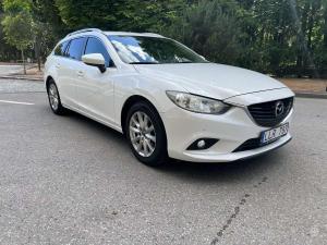 Balts Mazda 6 2013 Alīta, ar dzinēja tilpumu 2.19 L un nobraukumu 235 tūkst. km par 3500 €, foto  vietnē AUTOMOTO.COM.LV