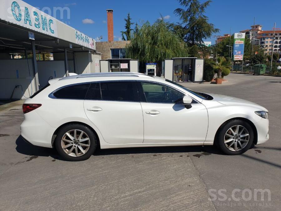 Balts Mazda 6 2013 Rīga, ar dzinēja tilpumu 2.20 L un nobraukumu 308 tūkst. km par 3600 €, foto 4 vietnē AUTOMOTO.COM.LV