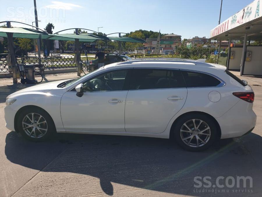 Balts Mazda 6 2013 Rīga, ar dzinēja tilpumu 2.20 L un nobraukumu 308 tūkst. km par 3600 €, foto 5 vietnē AUTOMOTO.COM.LV