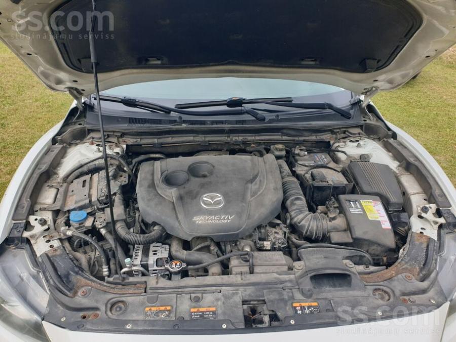 Balts Mazda 6 2013 Rīga, ar dzinēja tilpumu 2.20 L un nobraukumu 308 tūkst. km par 3600 €, foto 15 vietnē AUTOMOTO.COM.LV