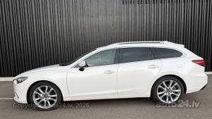 White Mazda 6 2013 in Tartu, with an engine capacity of 2.20 L and mileage of 205 thousand km for 6900 €, photo 4 on AUTOMOTO.COM.LV