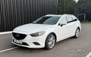 White Mazda 6 2013 in Tartu, with an engine capacity of 2.20 L and mileage of 205 thousand km for 6900 €, photo 5 on AUTOMOTO.COM.LV