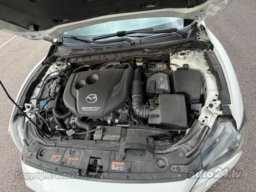 White Mazda 6 2013 in Tartu, with an engine capacity of 2.20 L and mileage of 205 thousand km for 6900 €, photo 17 on AUTOMOTO.COM.LV