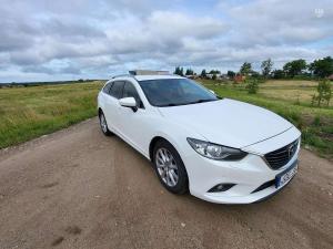 White Mazda 6 2013 in Klaipeda, with an engine capacity of 2.19 L and mileage of 288 thousand km for 4200 €, photo 3 on AUTOMOTO.COM.LV